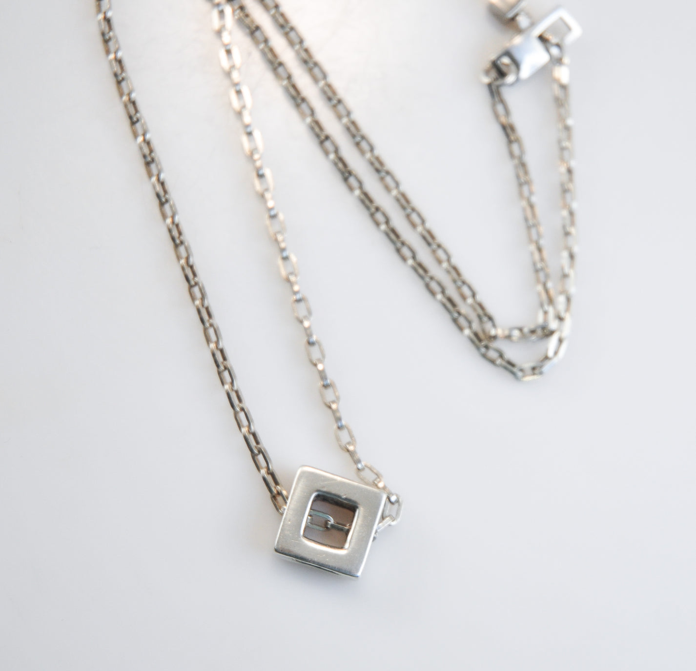 Designer Signed Sterling Silver Necklace – silvervintagejewelry
