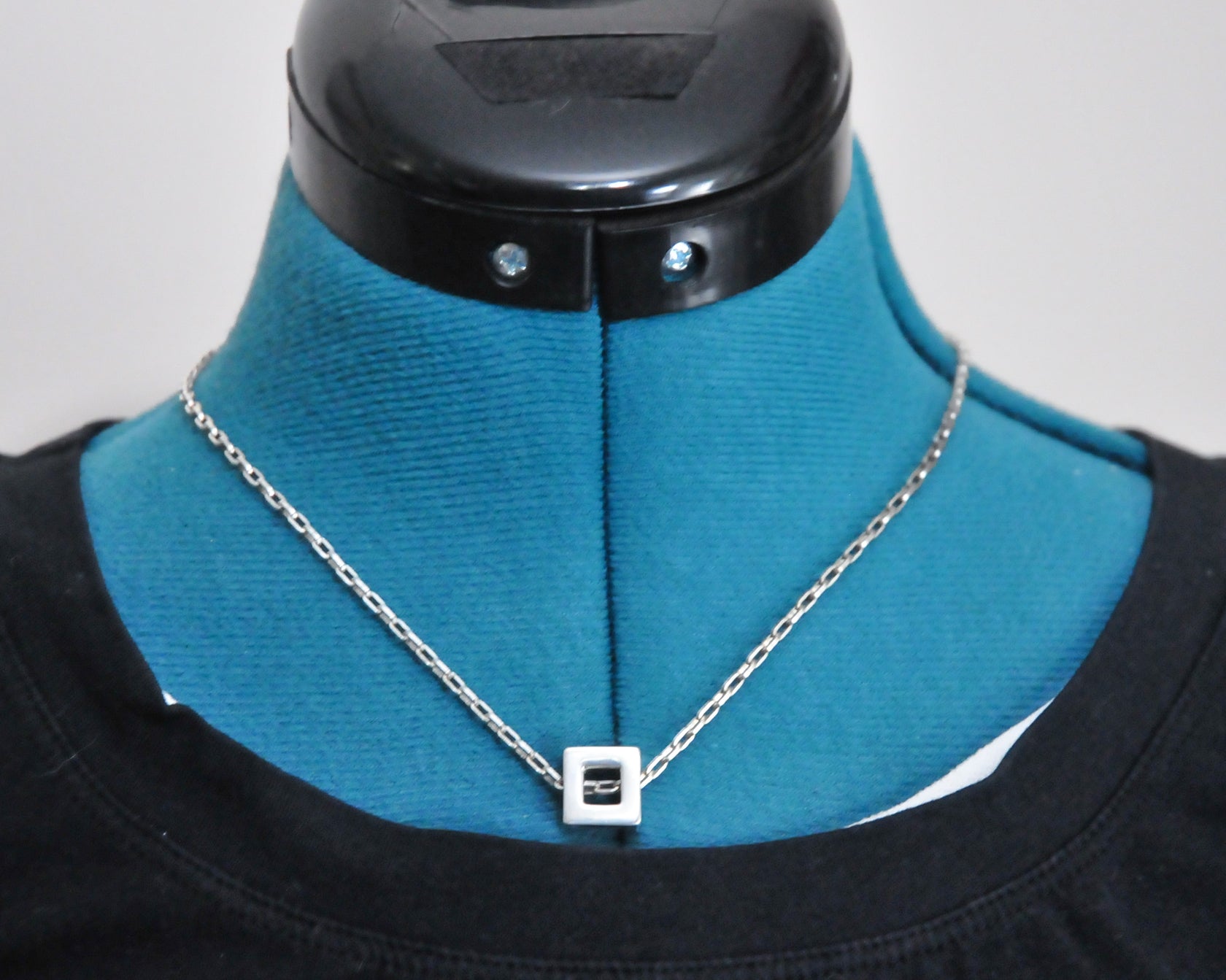 Designer Signed Sterling Silver Necklace – silvervintagejewelry