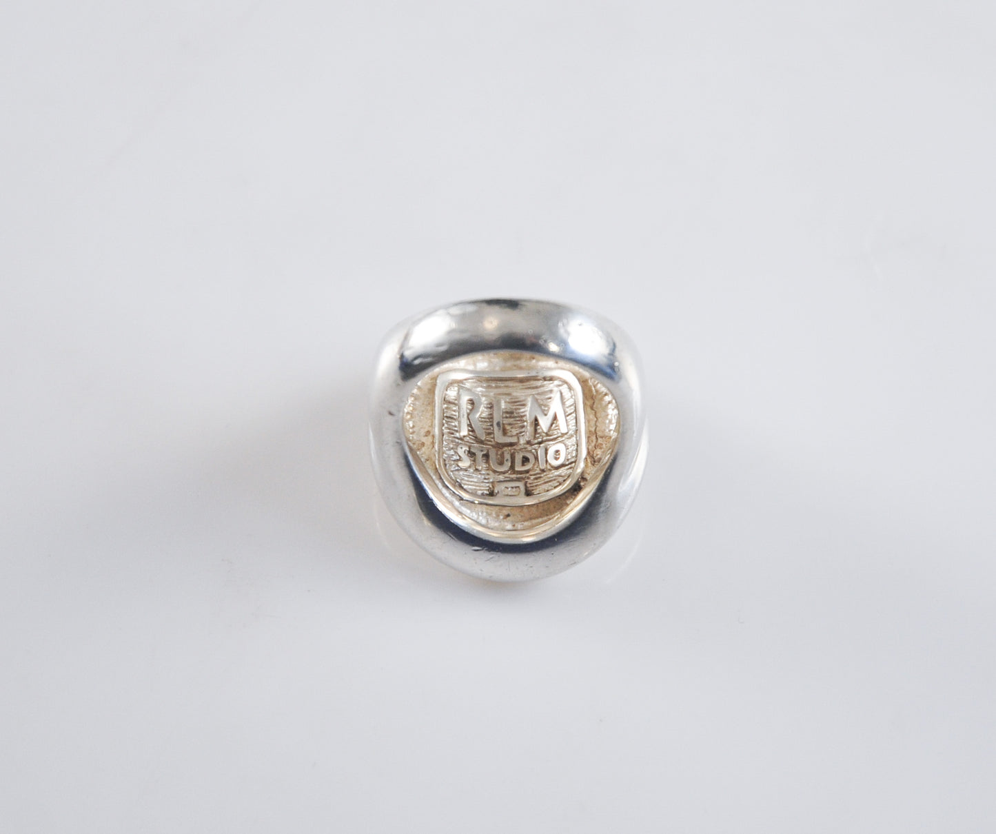 RLM Studio Sterling Silver Modernist Concave Ring – silvervintagejewelry