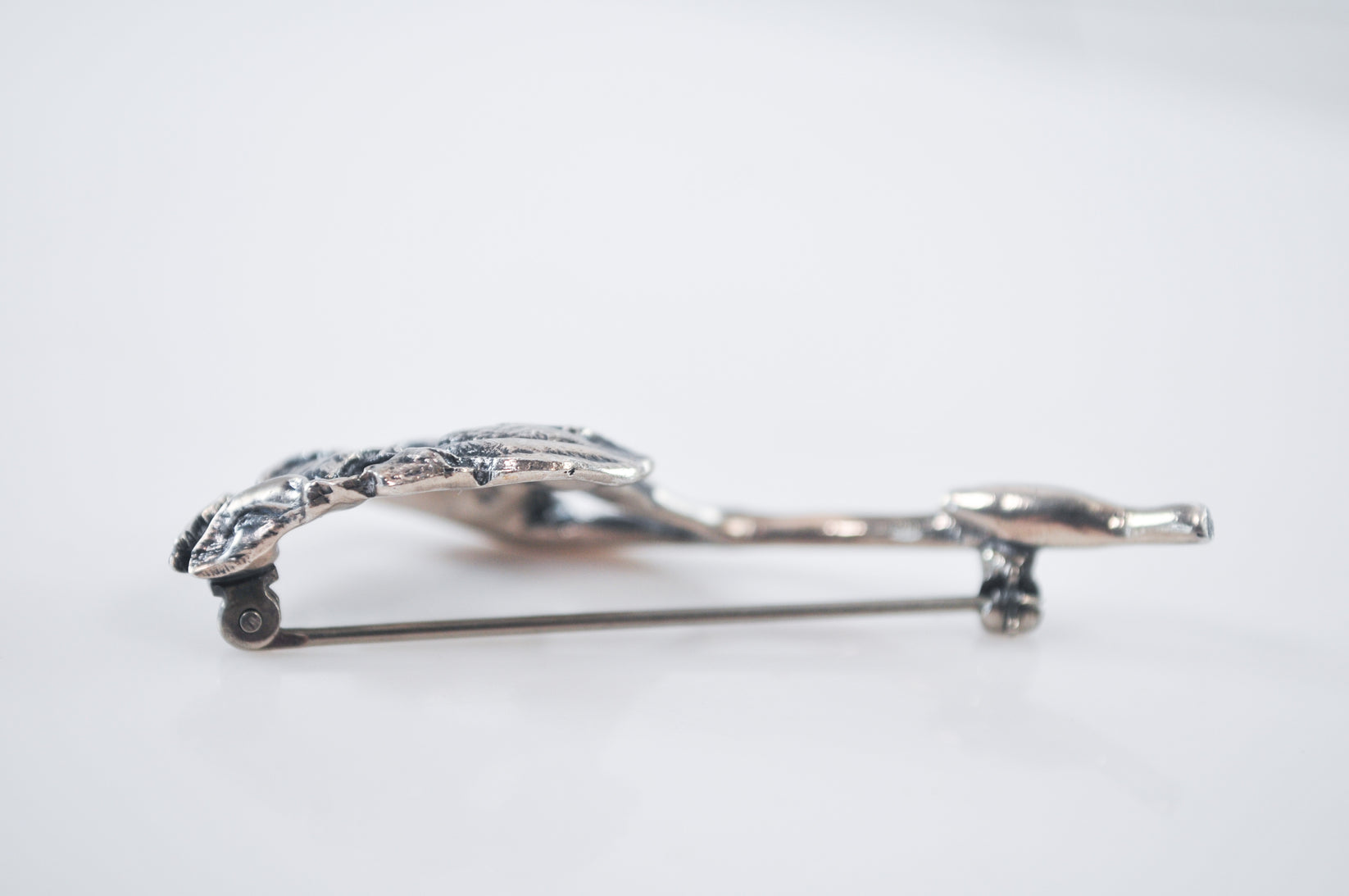 Vintage NGA Sterling Silver Signed Flower Brooch – Silver Vintage Jewelry