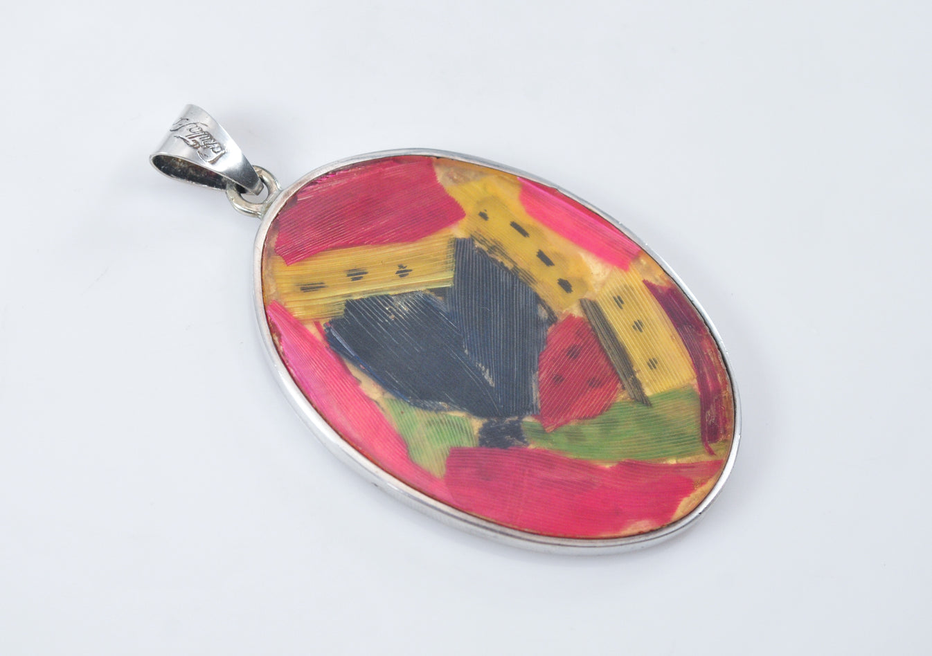 Vintage 925 Old Mexico Sterling Silver Pluma Azteca Butterfly Pendant ...