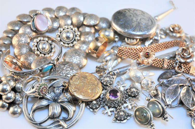 Vintage Sterling Silver Jewelry – Silver Vintage Jewelry